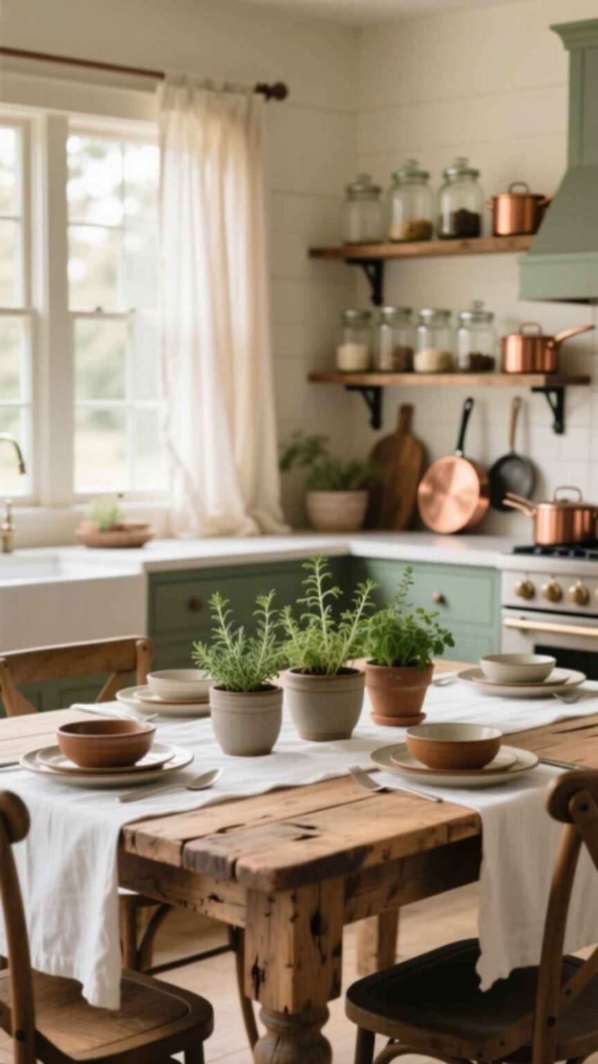 19+ Farmhouse Kitchen Ideas | Cozy & Stylish Home