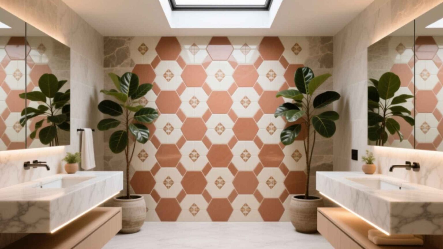19+ Bathroom Tile Design Ideas | Look Bigger And Brighter