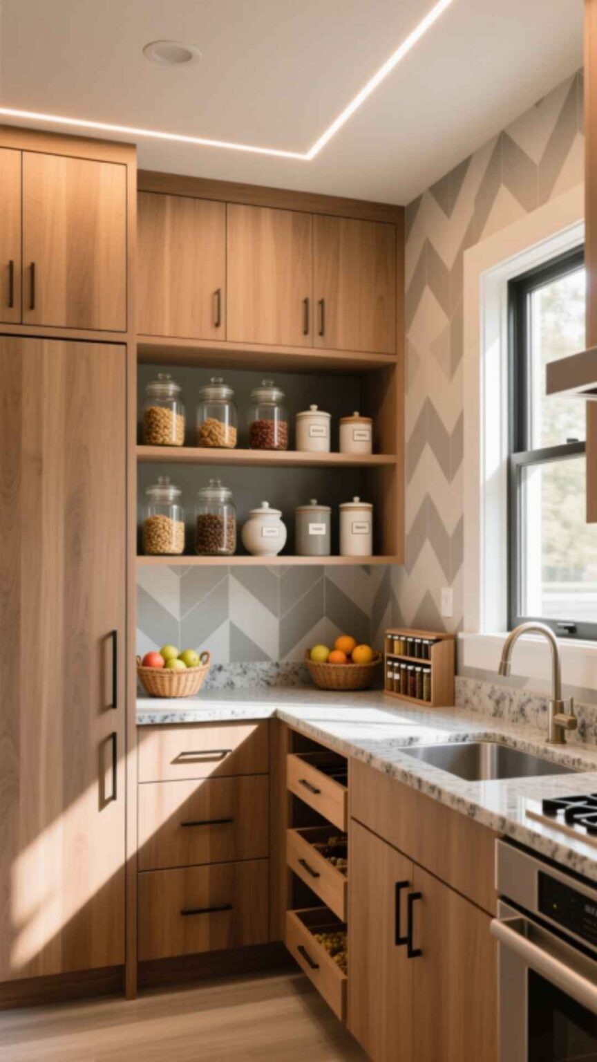 27+ Walk-In Pantry Ideas | Organized, Storage & Modern Style