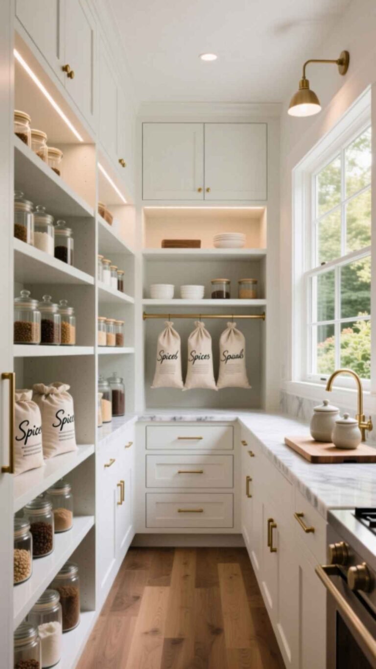 27+ Walk-In Pantry Ideas | Organized, Storage & Modern Style